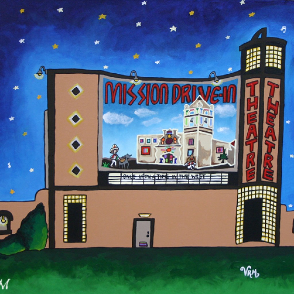 2013_11_25_The Original_Mission Drive In Theatre Painting San Antonio ...